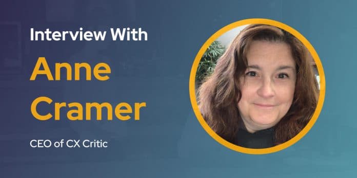 CXBuzz Interview with Anne Cramer, CEO of CX Critic