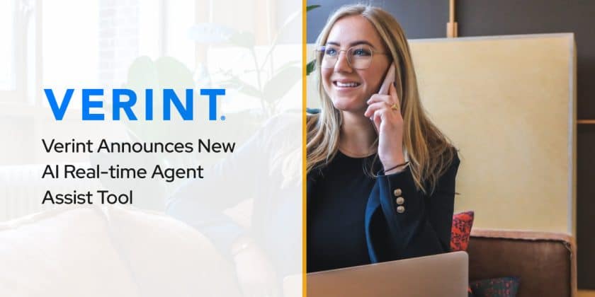 Verint Announces New AI Real-time Agent Assist Tool